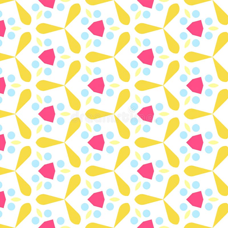 Seamless Geometric Pattern in Blue and Pink Colors. Stock Illustration ... Seamless Geometric Pattern in Blue and Pink Colors. Stock Illustration ...