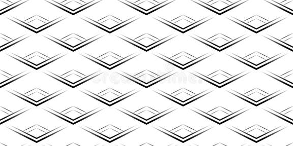 Seamless Geometric Seamless Pattern of Check Marks. Black Sharp Rays on ...