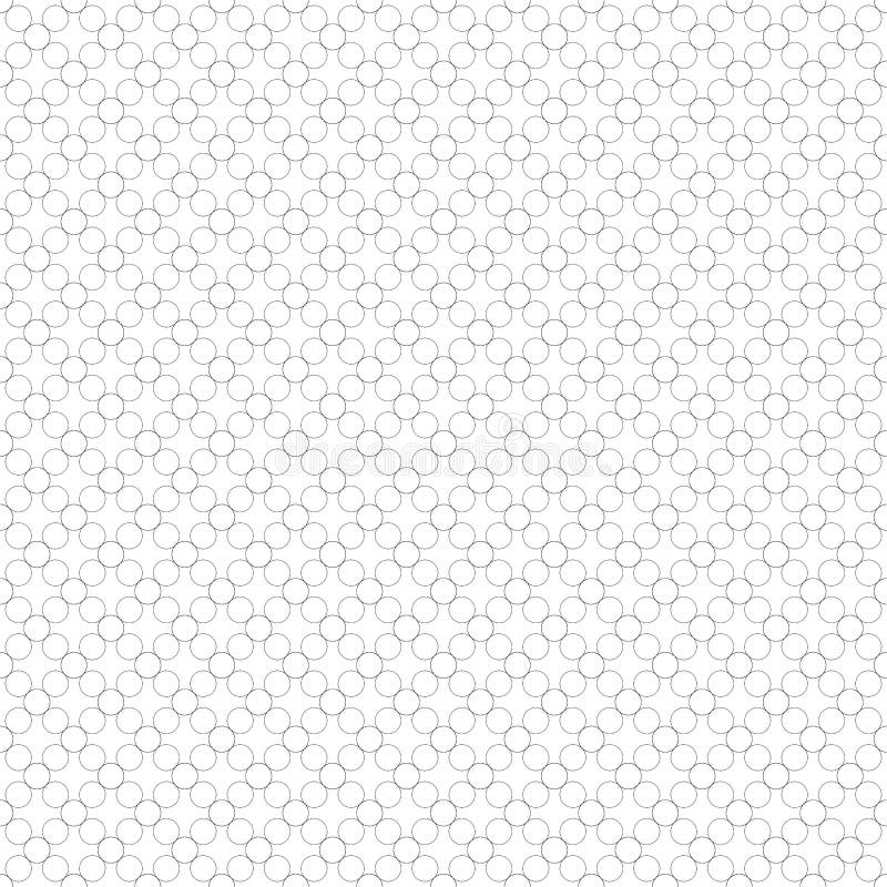 Seamless Geometric Pattern. Circle Lines Texture Stock Vector ...