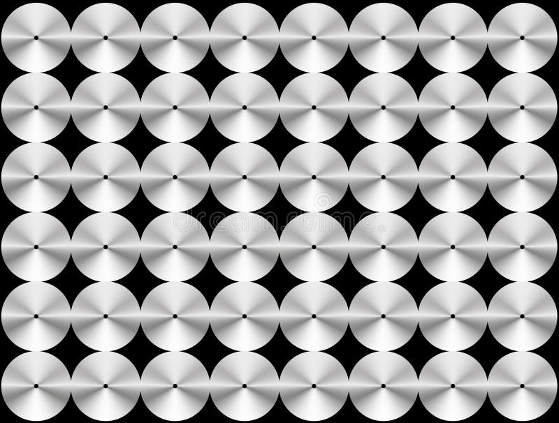 Seamless Geometric Pattern with Circles. Vector Illustration with ...