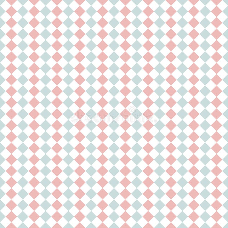 Seamless Geometric Pattern with Colorful Rombs Stock Illustration ...