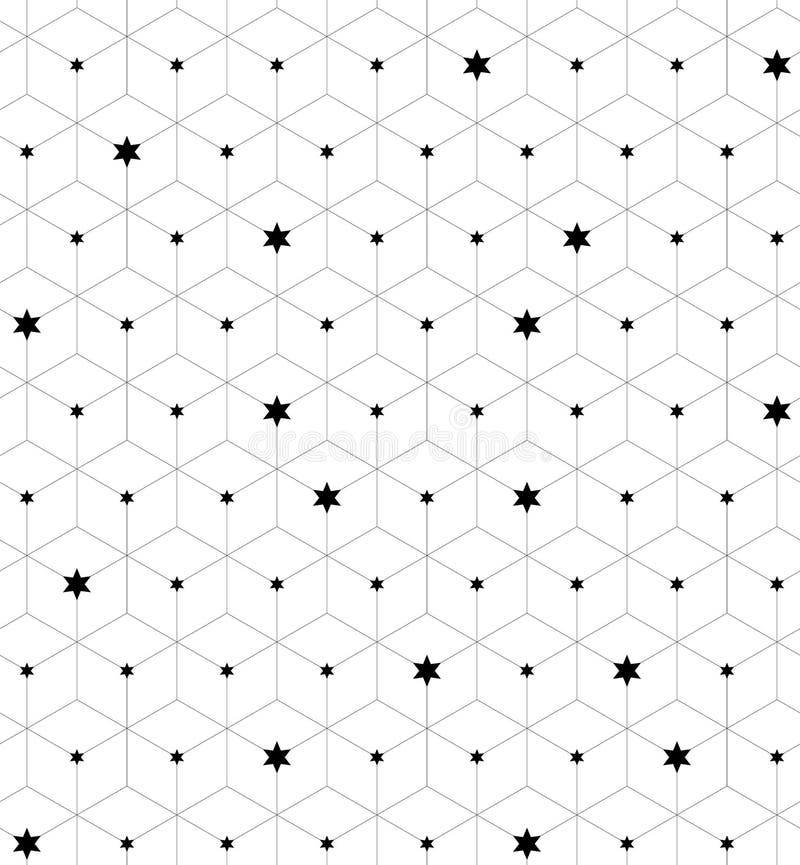 Rhombus with stars stock vector. Illustration of graphic - 64451598