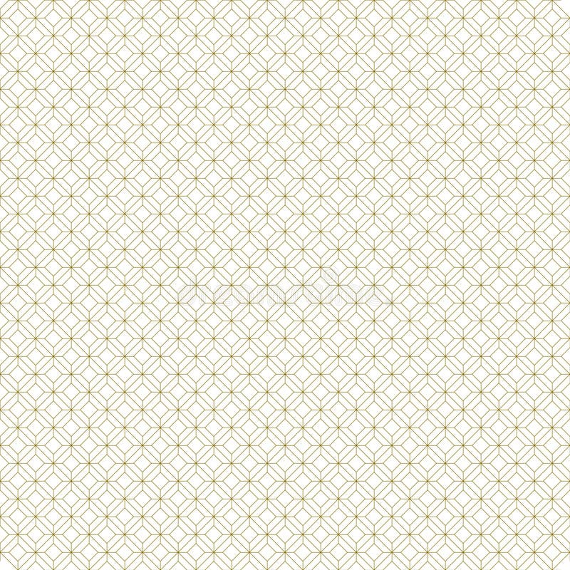 Seamless Geometric Pattern .Fine Brown Color Lines Stock Vector ...