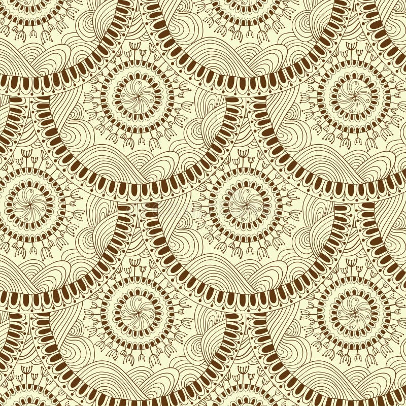 Seamless Geometric Pattern in Fish Scale Design. Stock Vector ...