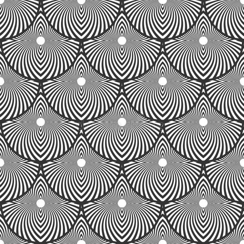 Seamless Geometric Pattern. Stock Vector - Illustration of scales ...