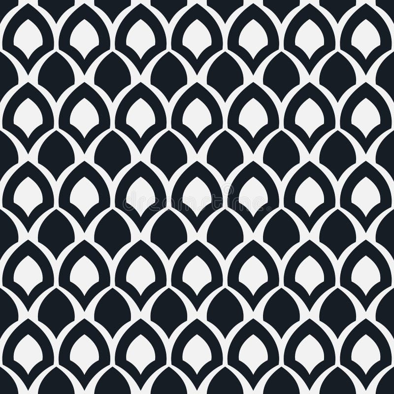 Geometric Seamless Pattern Background. Simple Graphic Print. Vector ...