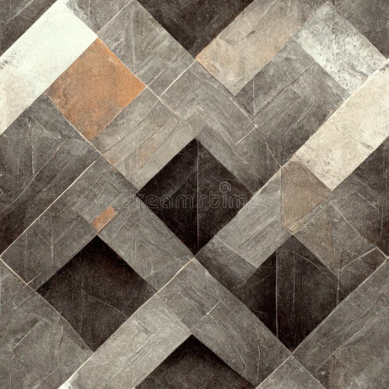 Seamless Geometric Pattern in Gray and Brown for Web Design. Stock ...