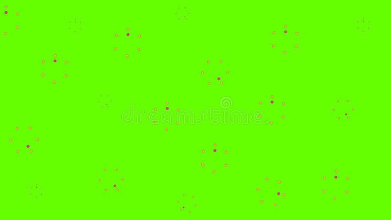 Seamless Geometric Pattern on Green Screen Background 4K Animation ...