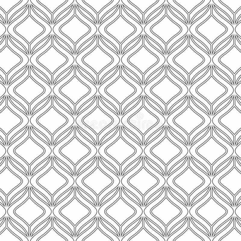 Curved line pattern stock vector. Illustration of creativity - 337655740