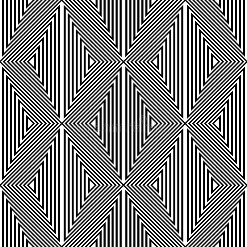 Seamless Geometric Pattern. Lines Texture. Stock Vector - Illustration ...