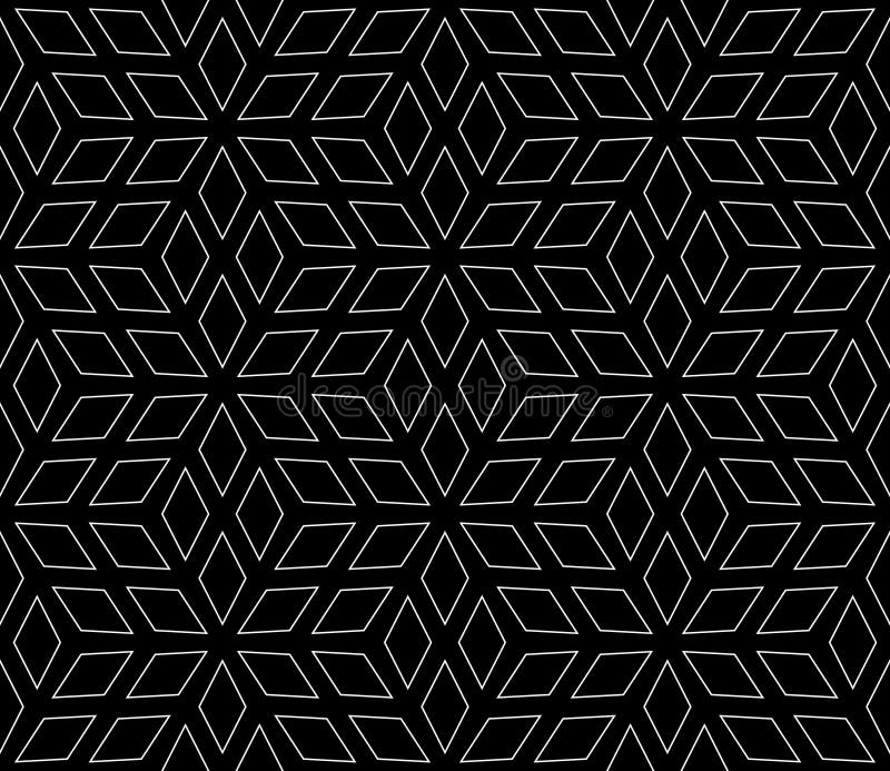 Seamless Geometric Pattern Made Up of Diamonds Stock Vector ...