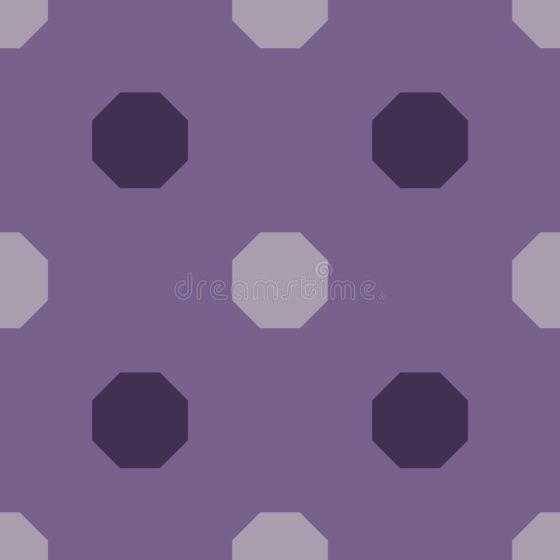 Seamless Geometric Pattern With Octagon Stock Vector Illustration Of