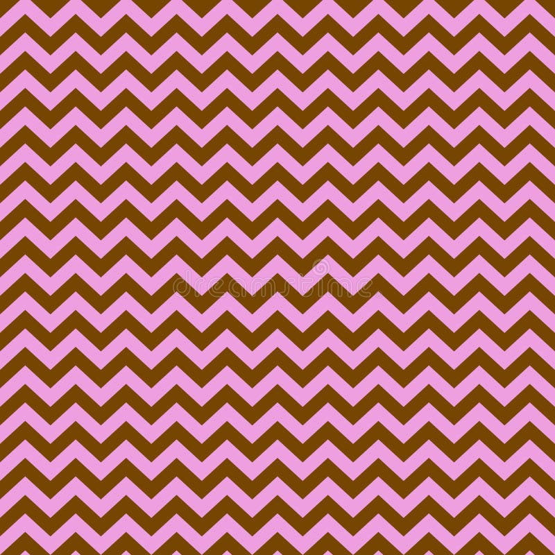 Seamless Geometric Pattern of Pink and Brown Broken Lines, Zigzag ...