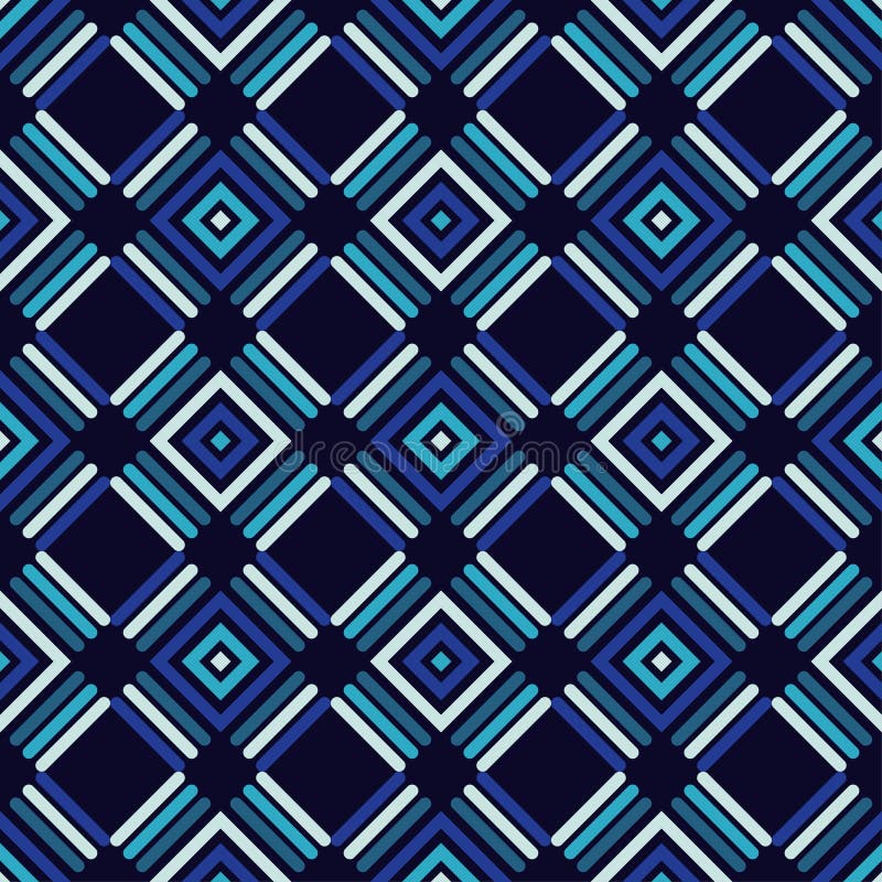 Seamless Geometric Pattern. Pattern of Quadrilaterals Stock ...