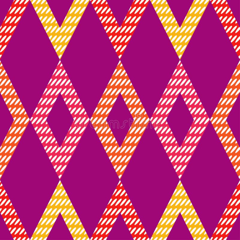 Seamless Geometric Pattern. Pattern of Quadrilaterals Stock ...