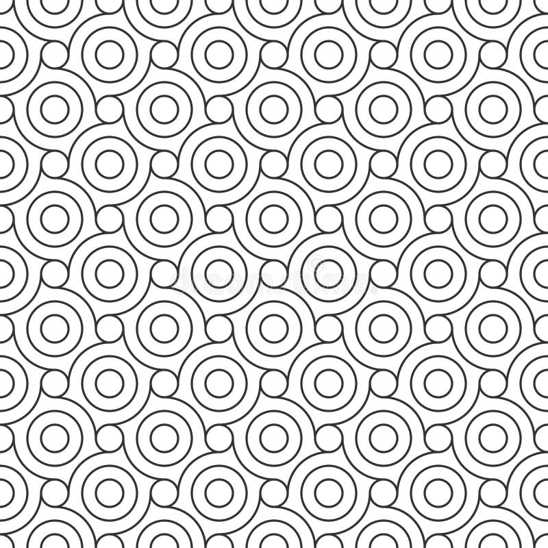 Seamless Geometric Pattern. Regular Tiled Ornament. Vector. Stock ...