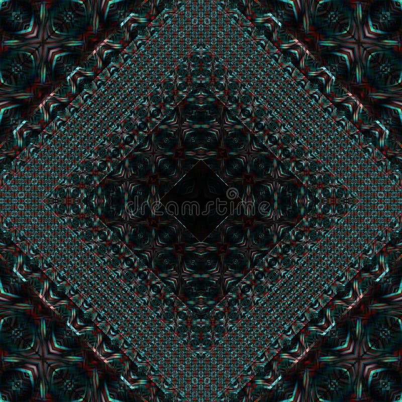 Seamless Geometric Pattern. Rhombus Pattern in Futuristic Style Stock ...