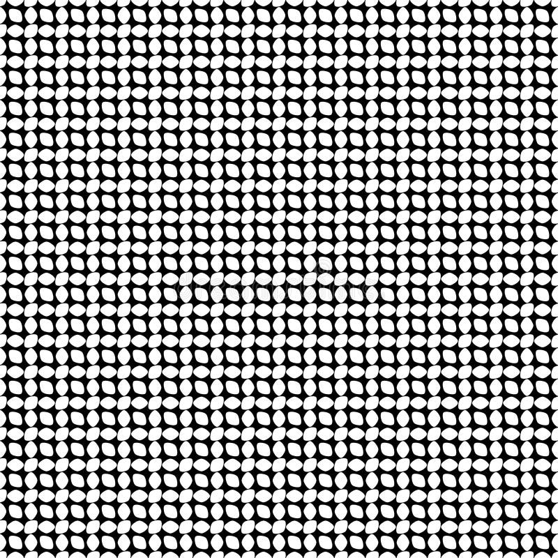 Seamless Geometric Pattern with Rounded Rhombus. Vector Illustration ...