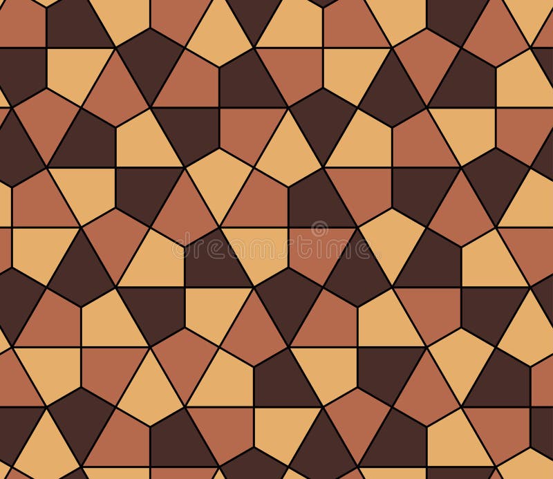 Seamless Geometric Pattern Simple Flat Vector Illustration. Stock ...