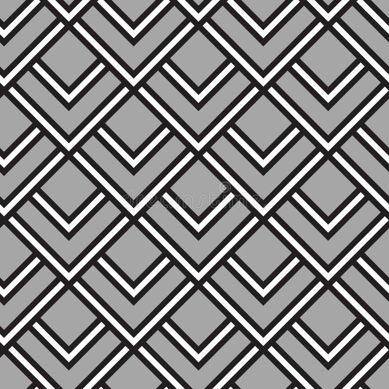 Seamless Geometric Pattern Geometric Simple Print Vector Repeating Texture Stock Vector