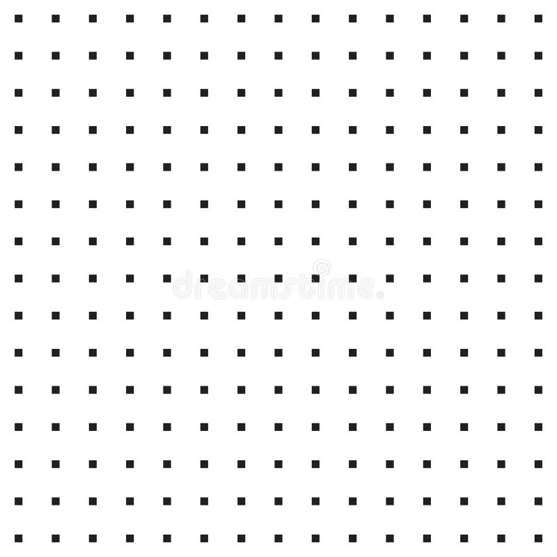Seamless Geometric Pattern - Small Black Squares Stock Vector ...