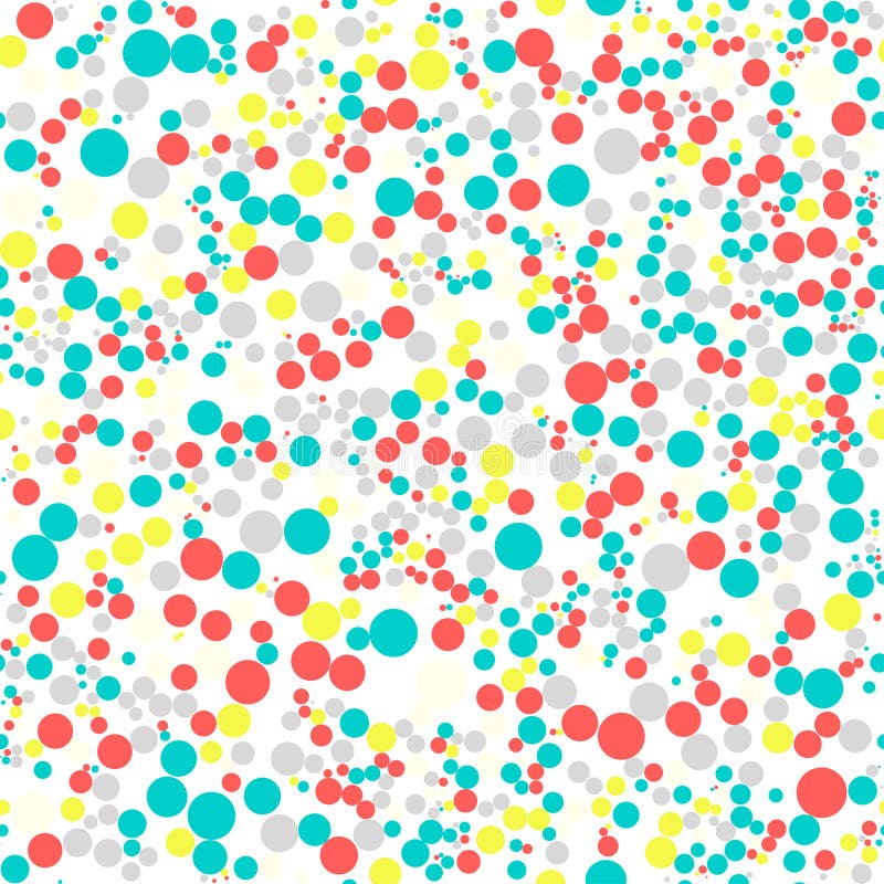Seamless Geometric Pattern with Small Circles. Stock Vector ...