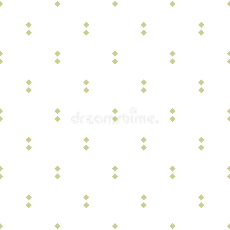 Seamless Geometric Pattern with Small Green Diamonds on White ...