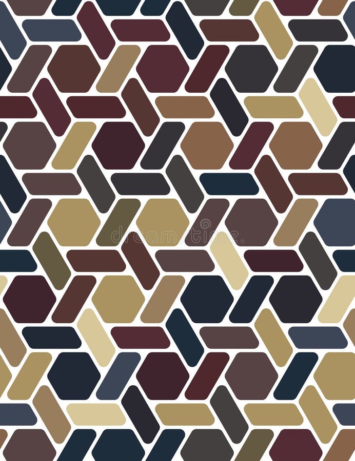 Seamless Geometric Pattern with Small Multicolored Rectangles and ...
