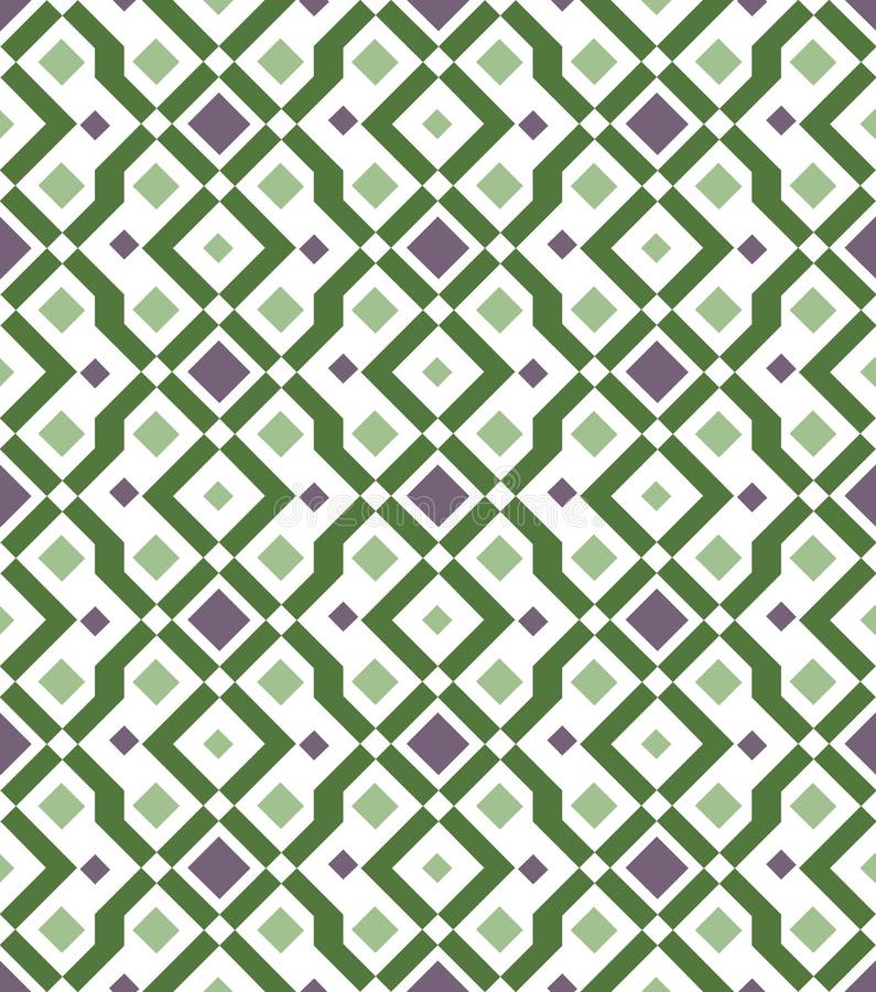 Seamless square pattern stock illustration. Illustration of decorative ...