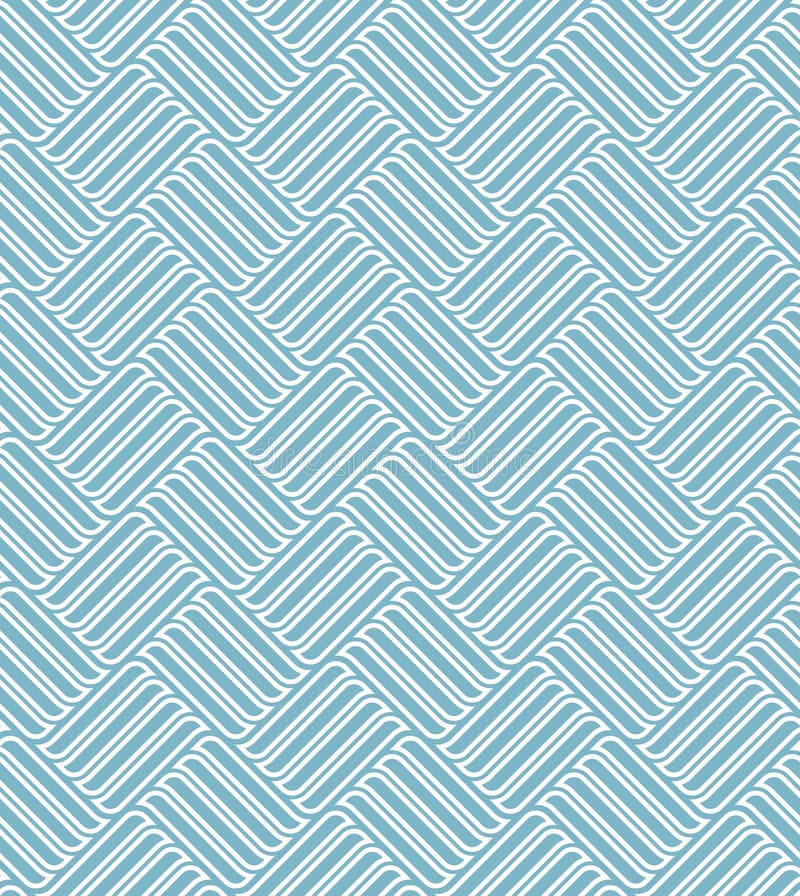 Seamless Geometric Pattern with Striped Blue Squares Arranged in ...