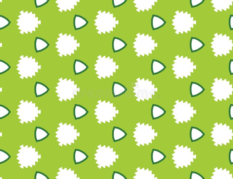 Seamless Geometric Pattern, Texture or Background Vector in Green ...