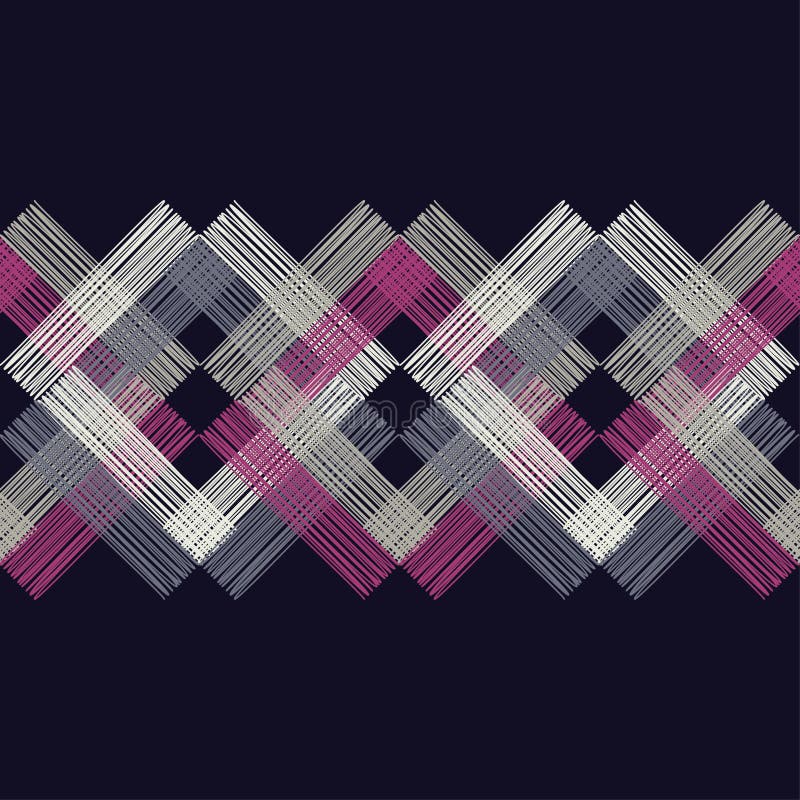 Seamless Geometric Pattern. Texture of Multi-colored Squares. Scribble ...