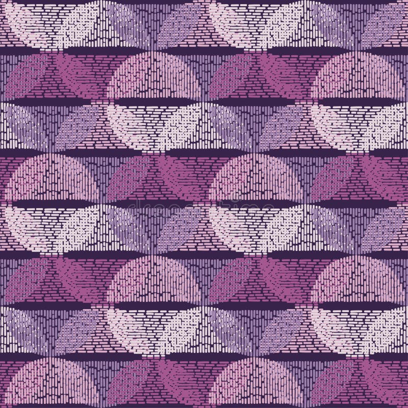 Seamless Geometric Pattern. the Texture of the Semicircle. Drops ...