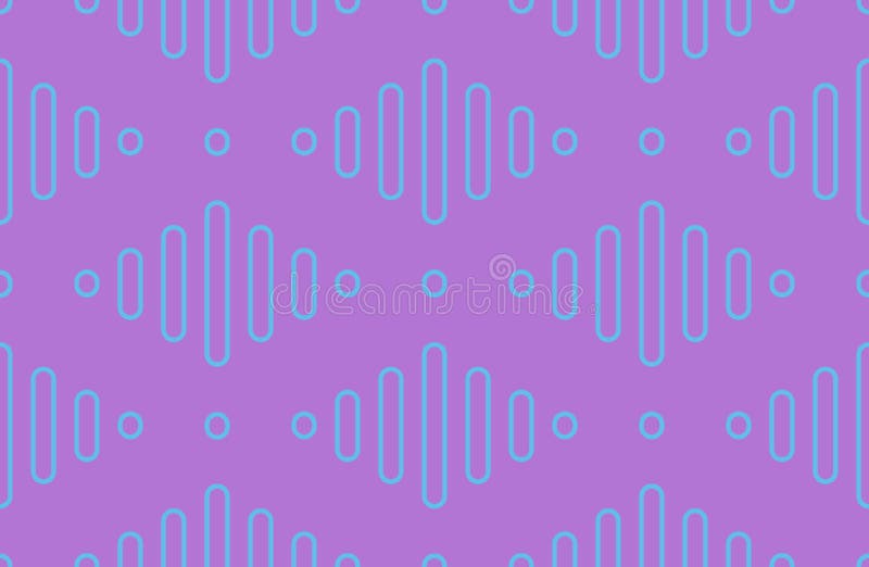 Seamless Geometric Pattern. Trendy Pulse Seamless Pattern Design ...