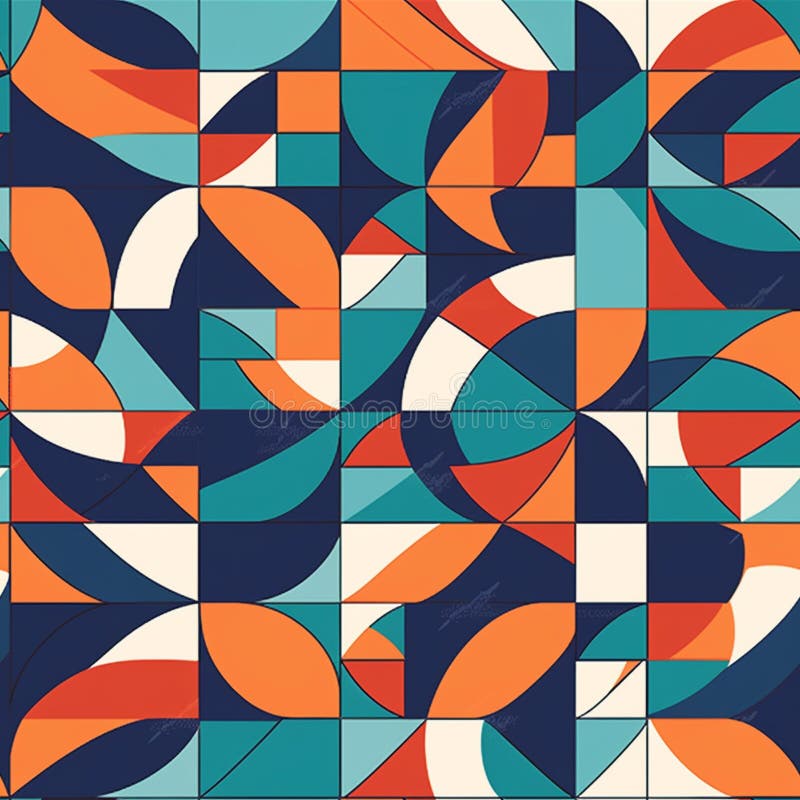 Seamless Geometric Pattern with Triangles, Seamless Pattern Geometric ...