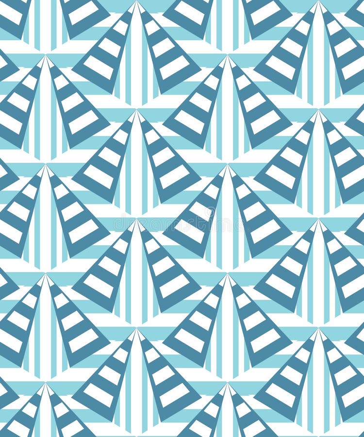 Seamless Geometric Image of the Figures. Stock Vector - Illustration of ...