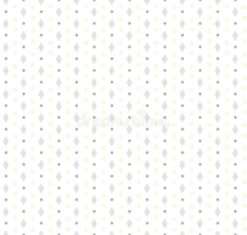 Seamless geometric pattern stock illustration. Illustration of poster ...
