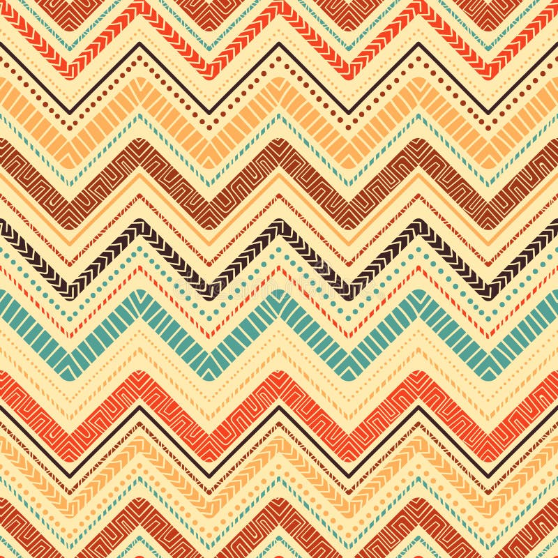 Zigzag - Seamless Geometric Pattern. Blue, Pink and Red Color Stock ... Zigzag - Seamless Geometric Pattern. Blue, Pink and Red Color Stock ...
