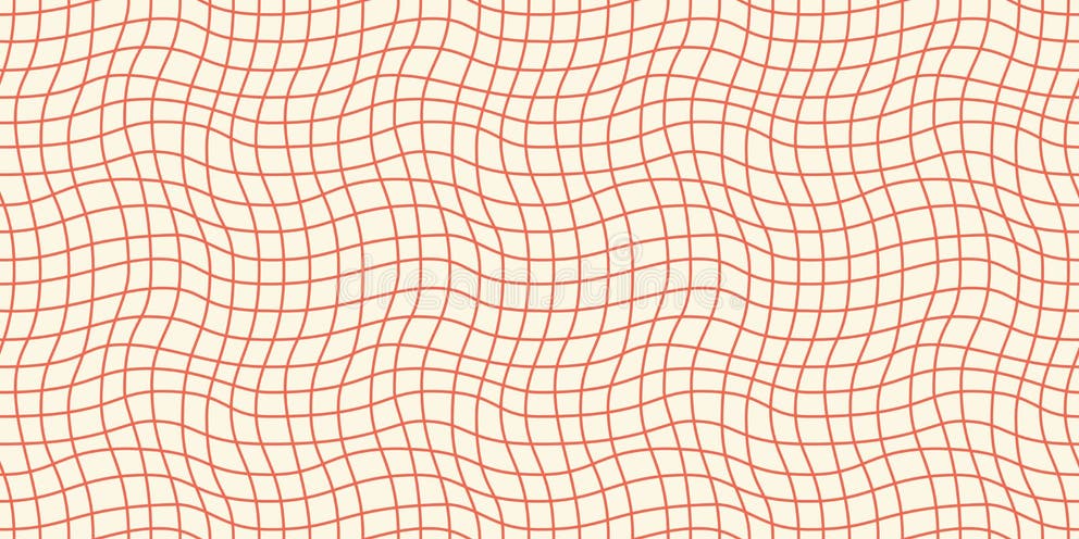 Seamless Geometric Pattern with Woven and Distorted Checkers Stock ...