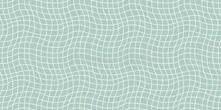 Seamless Geometric Pattern with Woven and Distorted Checkers Stock ...