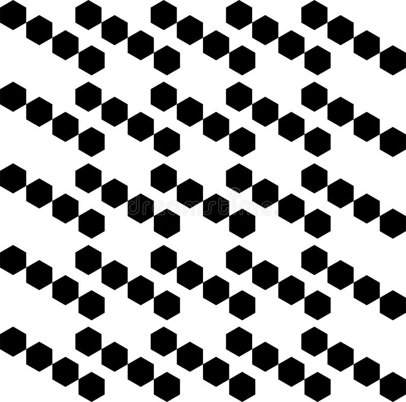 Seamless Geometric Polygon Pattern Repeated Design on White Background ...