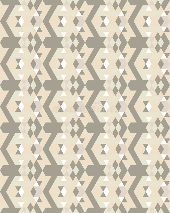 Seamless Geometric Patterns Stock Illustration - Illustration of mosaic ...