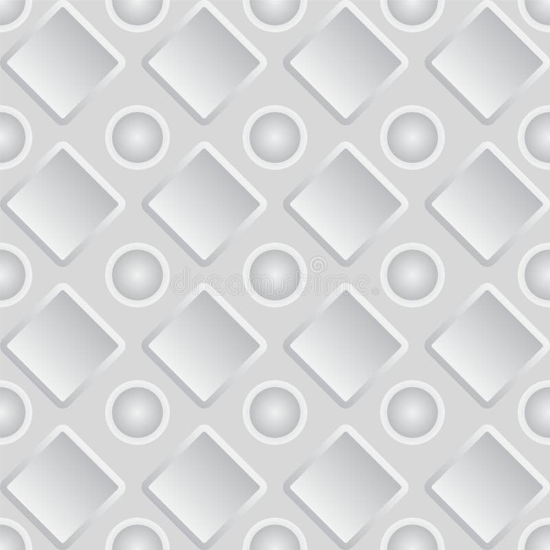 Seamless Geometric Shape Background. Stock Illustration - Illustration ...