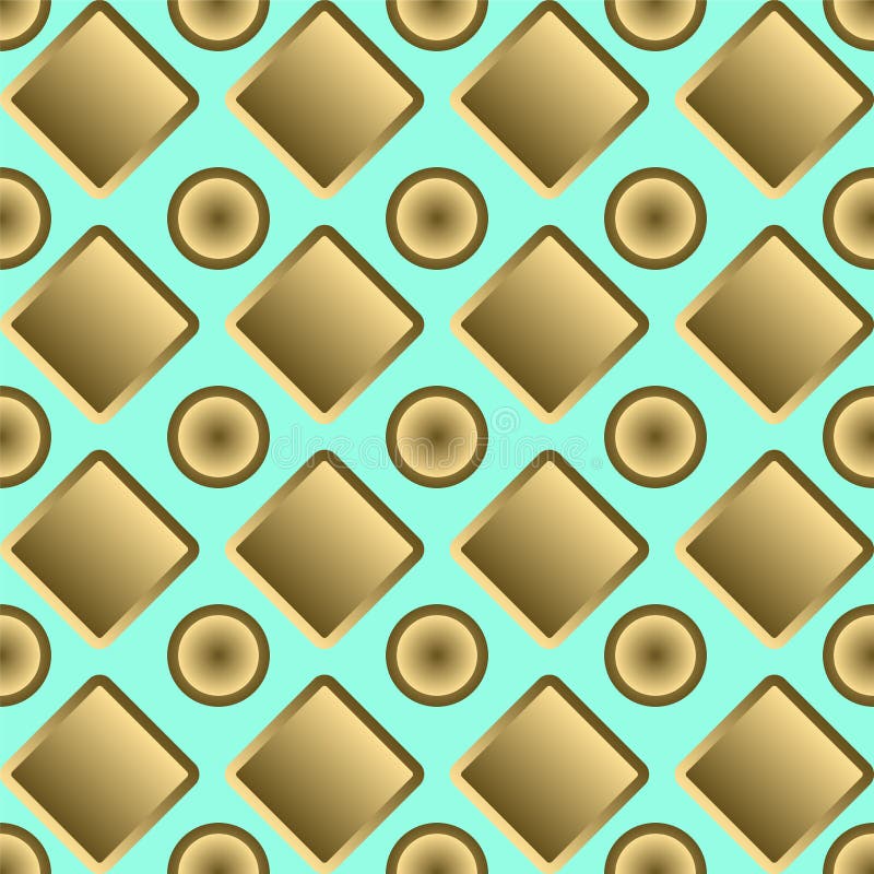 Seamless Geometric Shape Background. Stock Illustration - Illustration ...