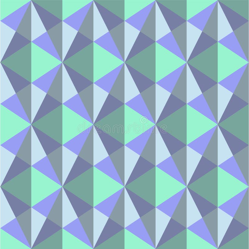 Seamless Geometric Shape Background. Stock Illustration - Illustration ...