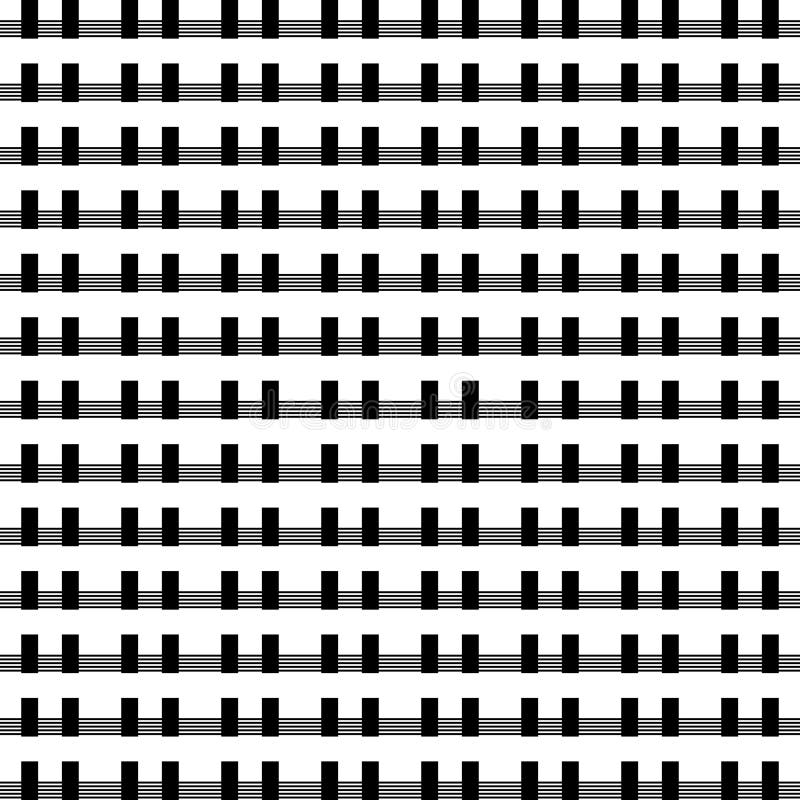 Seamless Geometric Stripes Rectangle Shape Pattern Repeated Design on ...