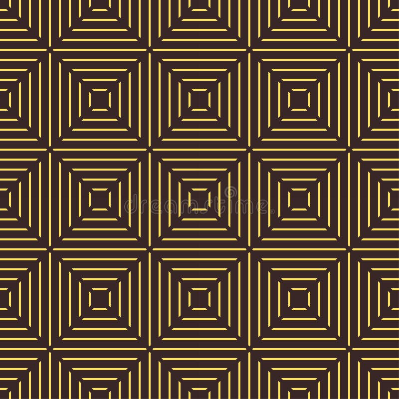 Seamless Geometric Tile Linear Pattern with Hatched Squares. Minimalist ...