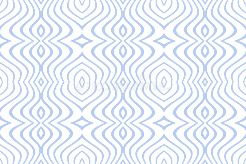 Op art wavy lines pattern. stock vector. Illustration of contrast ...
