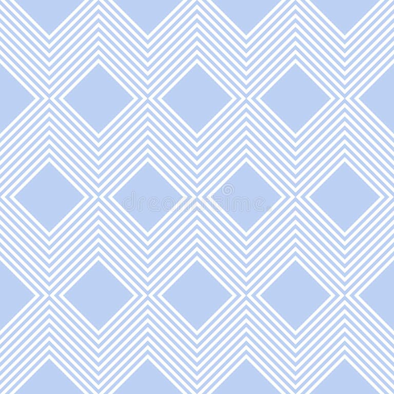 Seamless Geometric Zigzag Lines Blue Pattern Stock Vector ...