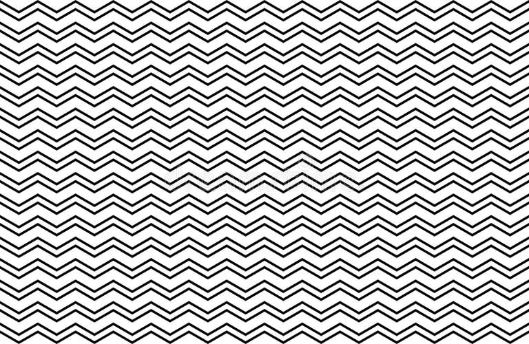 Seamless Geometric Zigzag Lines Pattern Stock Vector - Illustration of modular, vector: 321578820